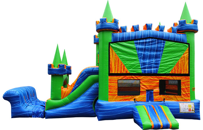 25ft party castle combo