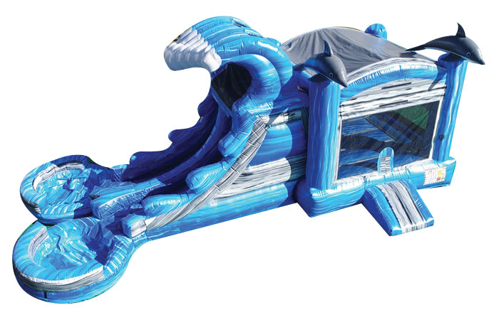 35ft dolphin splash combo