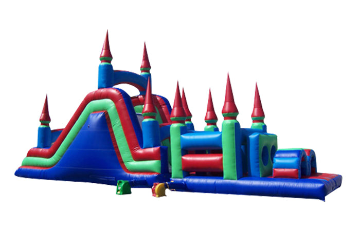 48ft castle obstacle course