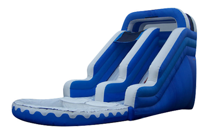 Blue Inflatable Water Slide - 16 FT