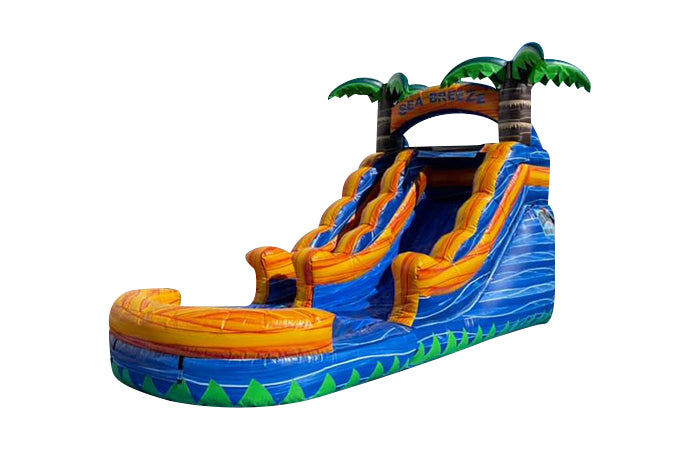 Sea Breeze Inflatable Water Slide - 13 FT