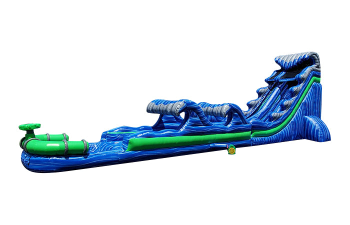22ft blue tsunami waterslide
