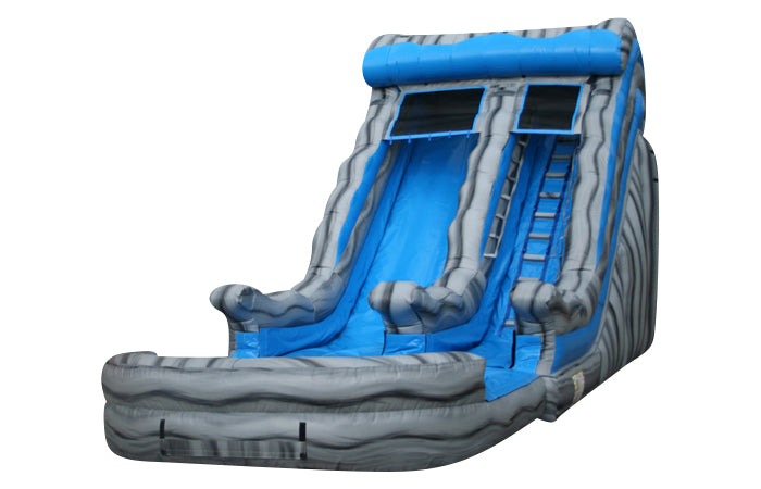 Blue Tide Inflatable Water Slide - 18 FT