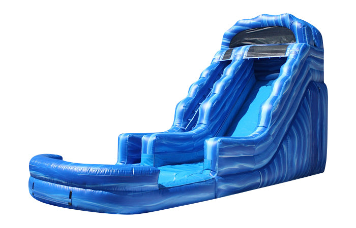 Blue Dipper Inflatable Water Slide - 17 FT