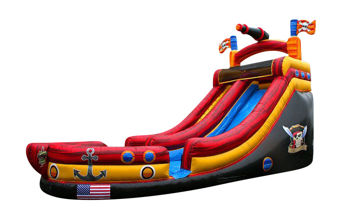 Pirate Water Slide Inflatable - 18 FT