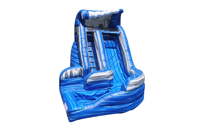 Curvy Wave Inflatable Water Slide - 16 FT