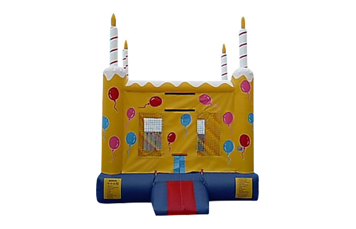 Birthday Cake Box Frame Inflatable Jumper - 13 ft