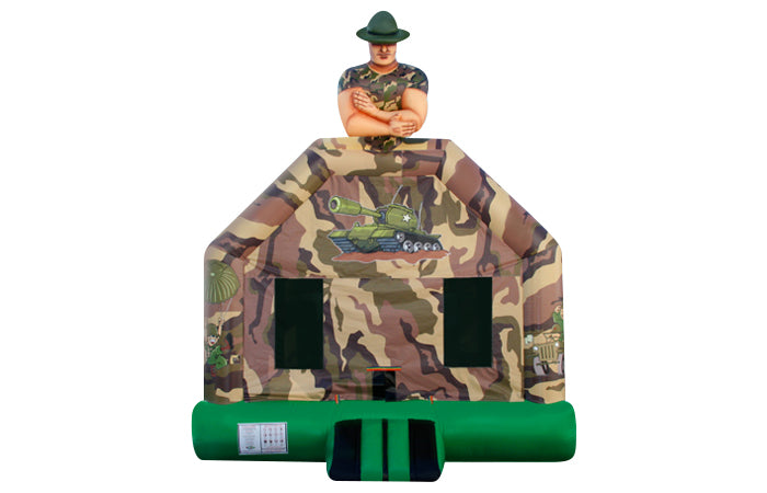 Military General Inflatable Jumper - Commercial-Grade, Wholesale Suppl