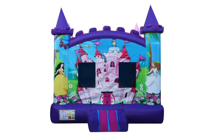 Digital Printed Princess Inflatable Jumper - Commercial-Grade, Wholesa