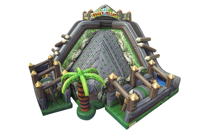rocky island obstacle course